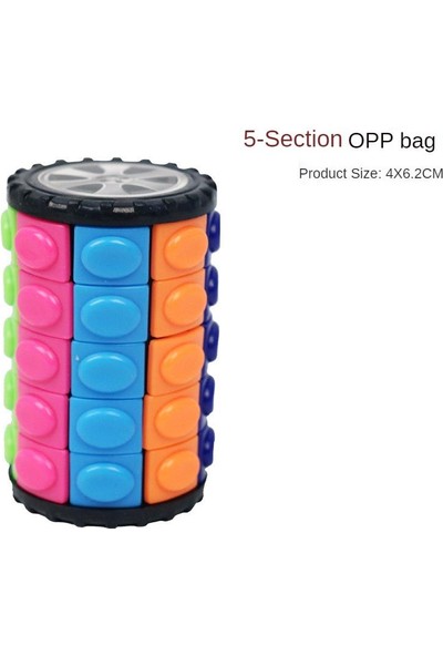 Ginson Yaratıcı Rubik Küp - Çok Renkli (Yurt Dışından) Ginson Yaratıcı Rubik Küp - Çok Renkli (Yurt Dışından)