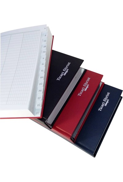 Acrox Ticari Fihrist Lüx Ciltli 20 x 28 cm 10'lu Acrox Ticari Fihrist Lüx Ciltli 20 x 28 cm 10'lu