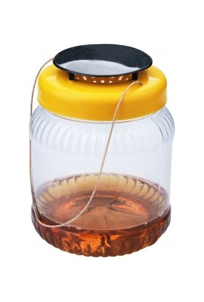 GÜR ARICILIK Plastik Pet Kavanoza Uyumlu Yabani Arı Kapanı