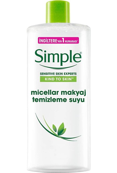 Simple Daily Skin Detox Micellar Makyaj Temizleme Suyu 400 ml Simple Daily Skin Detox Micellar Makyaj Temizleme Suyu 400 ml