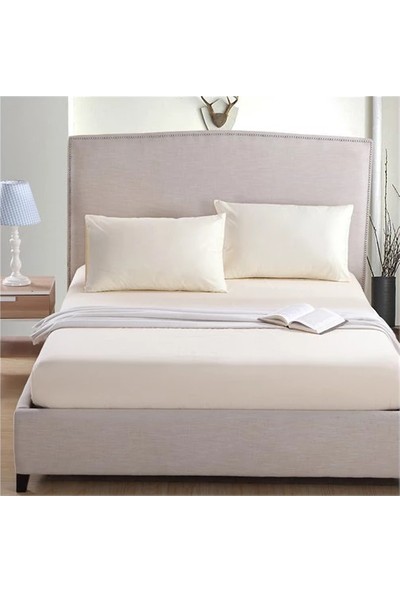 Şanlı Çift Kişilik Çarşaf Krem Şanlı Çift Kişilik Çarşaf Krem