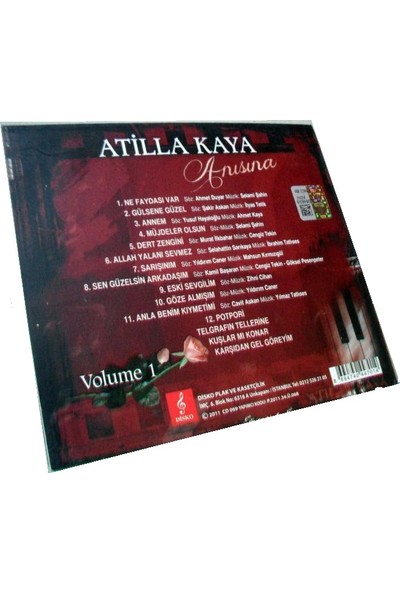 Disko Kids Atilla Kaya Anısına CD