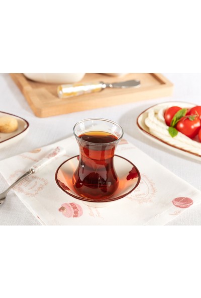 Madame Coco Vie Rouge Oiseau Çay Tabağı 10 cm