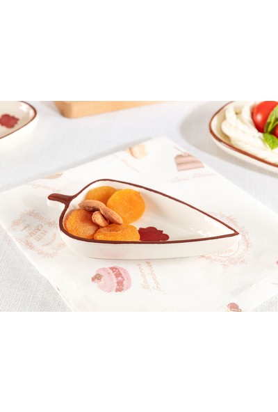 Madame Coco Vie Rouge Oiseau Sunum Tabağı 14 cm