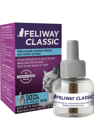 Felıway Classic Refill 30 Günlük Yedek Kartuş 48 ml Felıway Classic Refill 30 Günlük Yedek Kartuş 48 ml