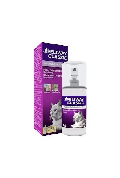 Feliway 60 ml - Felıway Classic Sprey Kediler Için Sakinleştirici Sprey