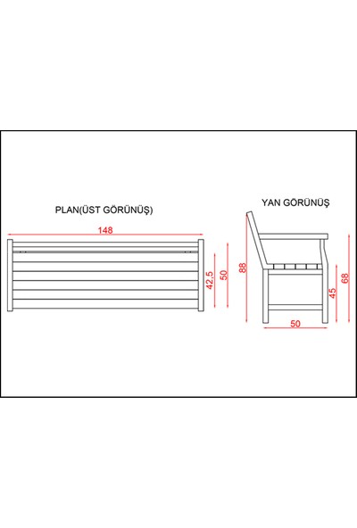 Parksan Oturma Bankı