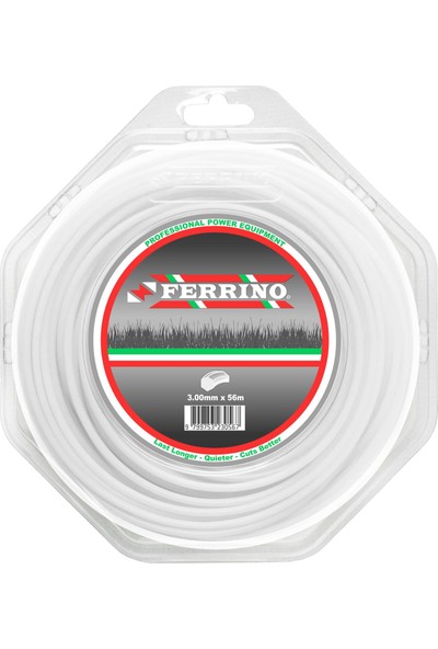 Ferrino 6 Köşe 3.00MM Beyaz Motorlu Tırpan Misinası