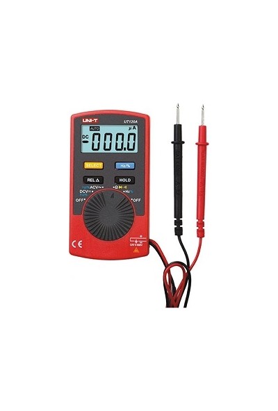 Unı-T Dıgıtal Ölçü Aleti Unıt UT-120A (Cep Tipi Multimetre) Unı-T Dıgıtal Ölçü Aleti Unıt UT-120A (Cep Tipi Multimetre)