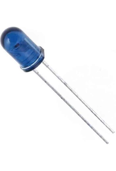 Elektromer LED Mavi 5mm Mercekli