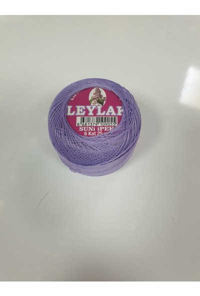 Leylak Etamin Ipi 6 Kat Renk Koyu Lavanta