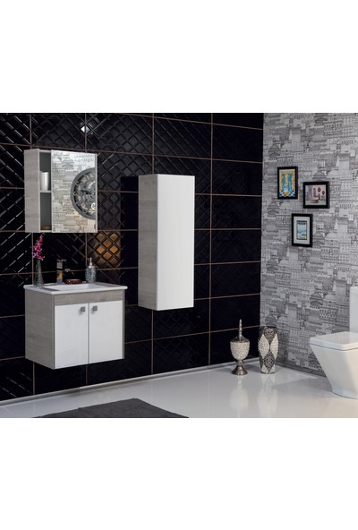 Ardiyen Parite Banyo Mobilya Seti 65*52 cm