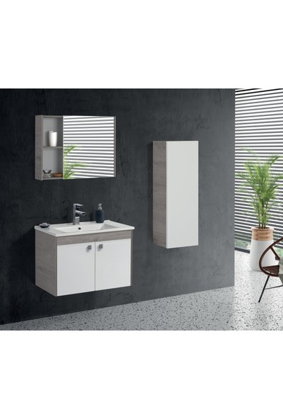 Ardiyen Parite Banyo Mobilya Seti 75*52 cm