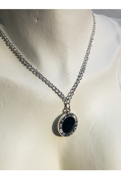 Sandcastle Roma Rakamlı Kadın Zincir Kolye