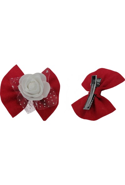 Çiçekli Keçe Kedi Köpek Tokası Kırmızı 4.5-5.5 cm Çiçekli Keçe Kedi Köpek Tokası Kırmızı 4.5-5.5 cm