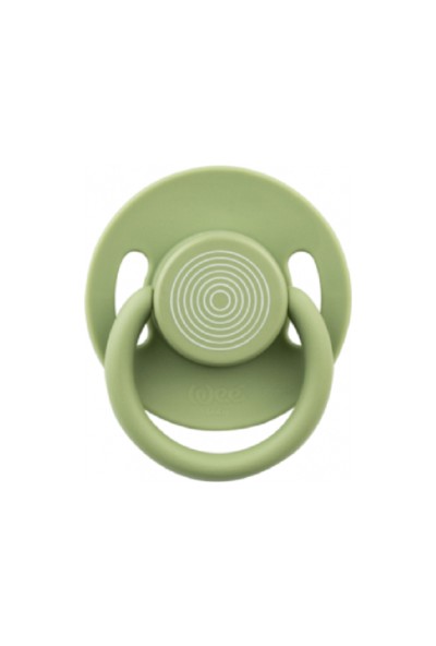 Wee Baby Cool Yuvarlak Uçlu Emzik No:1 - Haki Wee Baby Cool Yuvarlak Uçlu Emzik No:1 - Haki