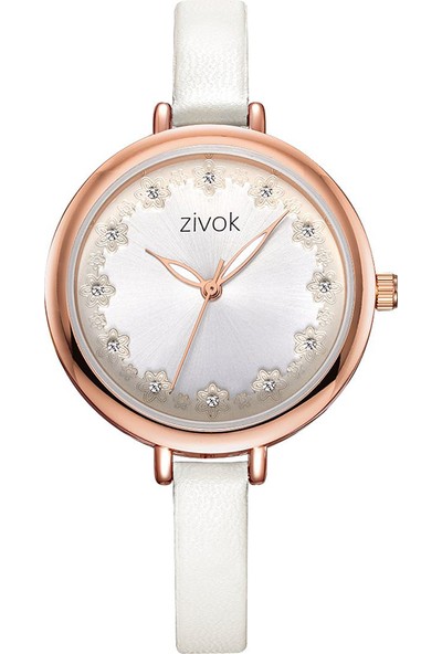 Zıvok Kadın Kuvars Bilek Izle Pu Deri Vintage Izle (Yurt Dışından)