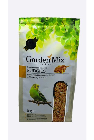 Gardenmix Platin Yetişkin Ballı Muhabbet Yemi 500 gr