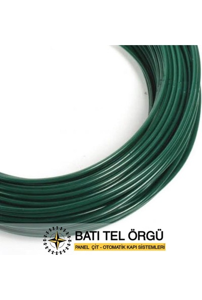 Batı Tel Örgü Pvc Kaplı Tel 3kg