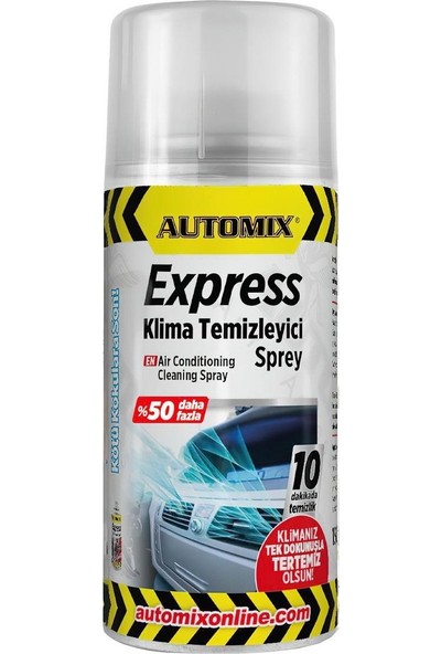 Automix Klima Temizleyici Sprey 150 ml Automix Klima Temizleyici Sprey 150 ml