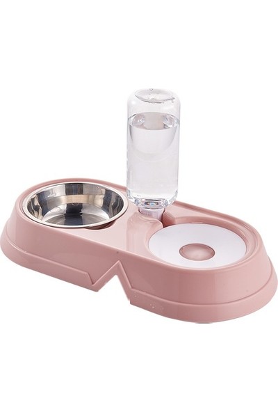 Moda Steps Mikopet Kedi Köpek Mama Su Kabı-Pembe Moda Steps Mikopet Kedi Köpek Mama Su Kabı-Pembe