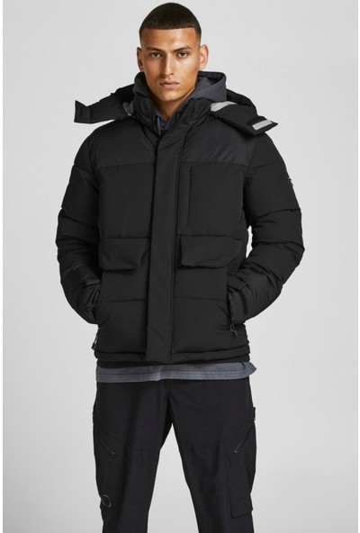 Jack & Jones Jcopace Puffer Ln Black