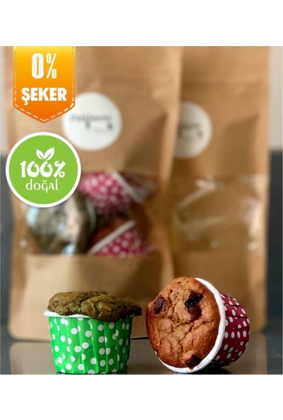 Patisserie Store Doğal&besleyici! Köpekler Için 6' Lı Muffin Kek Paketi