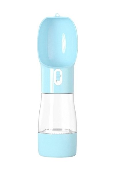 Mikopet Köpek Seyahat Suluğu ve Mama Kabı-Mavi