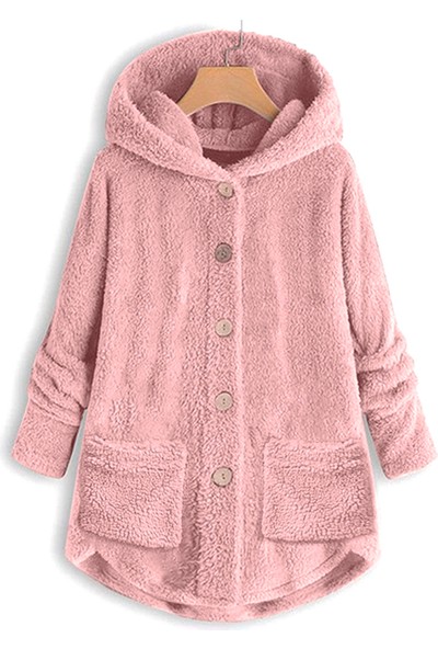 Vandor Girls Vandorgirls Kadın Polar Hoodie Coat Kış Ceket Tops (Yurt Dışından) Vandor Girls Vandorgirls Kadın Polar Hoodie Coat Kış Ceket Tops (Yurt Dışından)