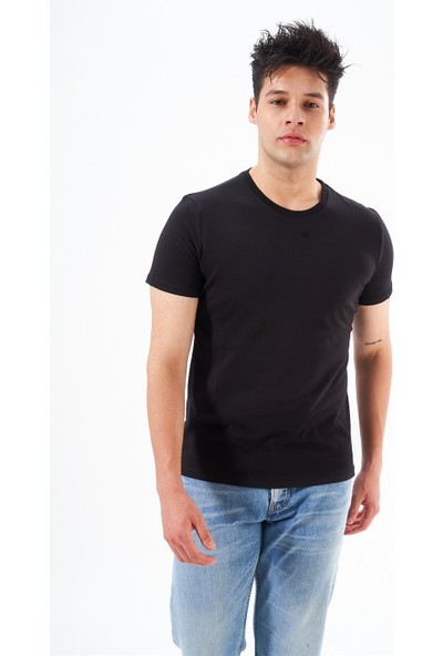 Fıngerprınt Organik Kumaş Basic Erkek Tişört