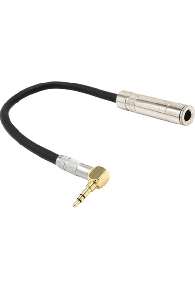 Flameer 90 Derece 3.5mm Stereo Trs Erkek 6.35 1/8 Kadın Ses Kablosu Tel Yeni (Yurt Dışından) Flameer 90 Derece 3.5mm Stereo Trs Erkek 6.35 1/8 Kadın Ses Kablosu Tel Yeni (Yurt Dışından)