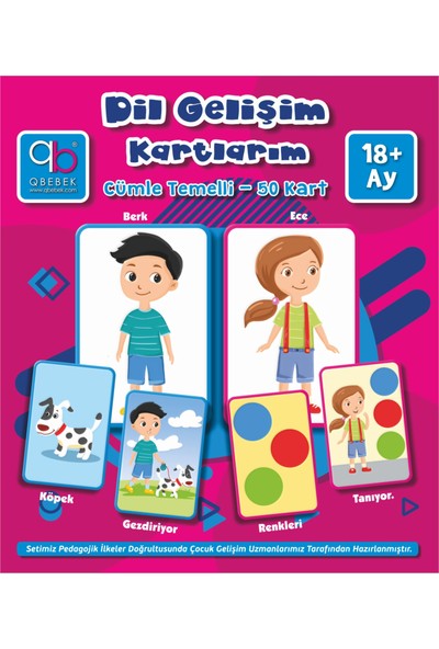 Q Bebek Dil Gelişim Kartlarım