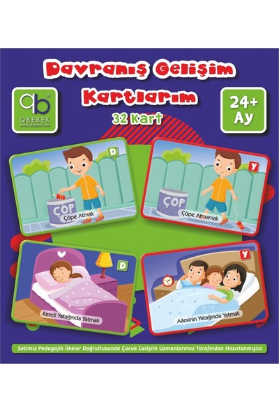 Q Bebek Davranış Gelişim Kartlarım
