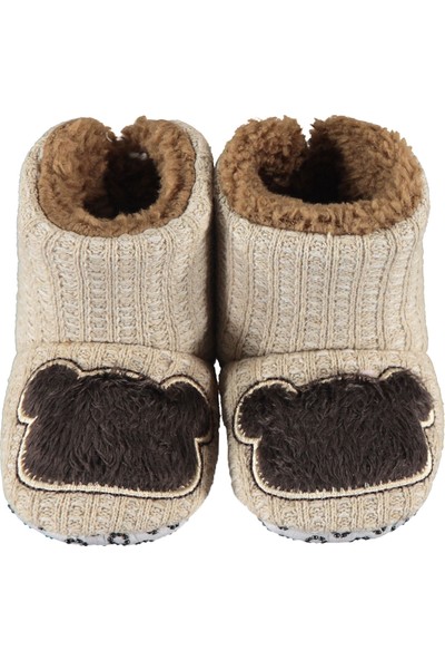 Civil Erkek Çocuk Çocuk Panduf 18-26 Numara Kahverengi Civil Erkek Çocuk Çocuk Panduf 18-26 Numara Kahverengi