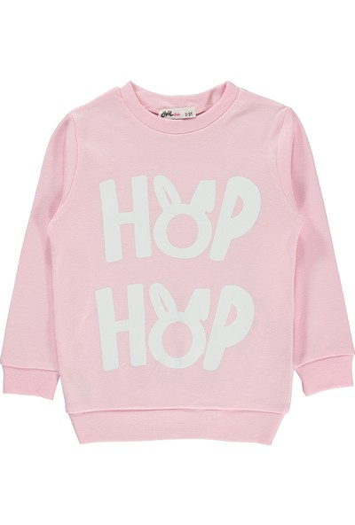 Civil Girls Kız Çocuk Sweatshirt 2-5 Yaş Pembe