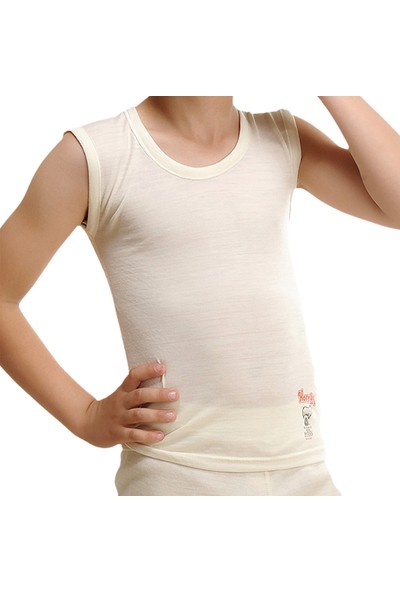 Arslan Çorap Hasyün 2'li Ünisex Çocuk Termal Yün Atlet Astım-Bronşit Atleti Teri Çekip Teni Kuru Tutar Arslan Çorap Hasyün 2'li Ünisex Çocuk Termal Yün Atlet Astım-Bronşit Atleti Teri Çekip Teni Kuru Tutar