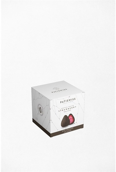 Patiswiss Küp Kutu Serisi Sütlü Çilek Draje 100 gr