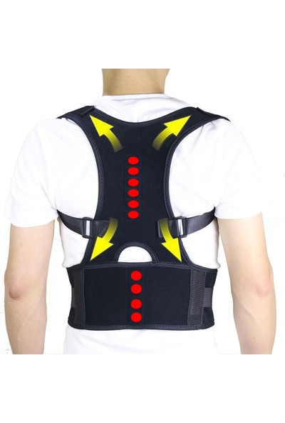 Ankaflex Dikdurus Korsesi Manyetik Dik Durus Sırt Korsesi Dik Durma Aparatı Kanburluk Önleyici Korse Ankaflex Dikdurus Korsesi Manyetik Dik Durus Sırt Korsesi Dik Durma Aparatı Kanburluk Önleyici Korse