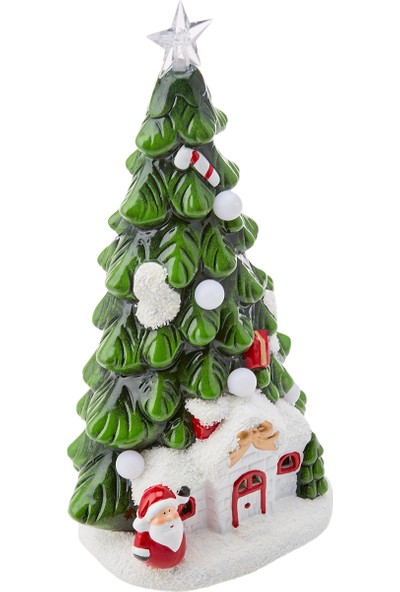 Karaca Home New Year Tree Led Işıklı Obje 9,5x7,8x17,8 cm Karaca Home New Year Tree Led Işıklı Obje 9,5x7,8x17,8 cm