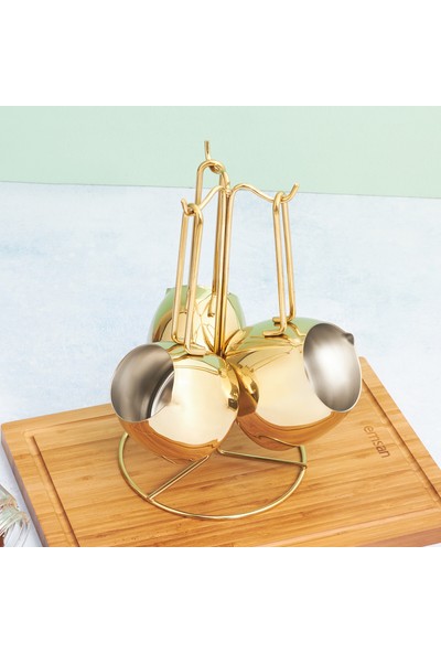 Emsan Yudum Goldinox Cezve Takımı