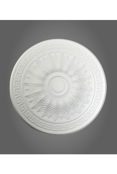 YEDİTEPEOSMANLI Versace Desenli Stropiyer Tavan Lamba Göbeği - 50 cm YEDİTEPEOSMANLI Versace Desenli Stropiyer Tavan Lamba Göbeği - 50 cm