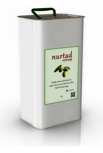 Nurtad Muğla Yöresi Natural Soğuk Sıkım Zeytinyağı (5 Lt) Nurtad Muğla Yöresi Natural Soğuk Sıkım Zeytinyağı (5 Lt)