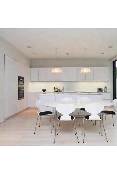 Newvario Mobilya Dolap Kaplama Folyosu Mat Beyaz 60 Cm-4 Metre