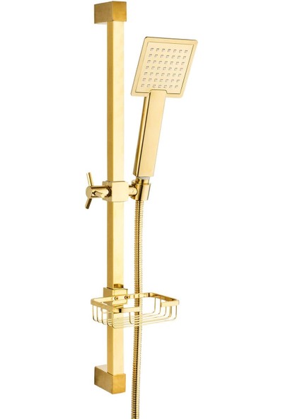 Arvenis Tria Gold Sürgülü Banyo Seti