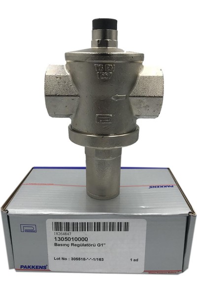 Pakkens Basınç Regülatörü Manometresiz Dn 25 Pn 16 1