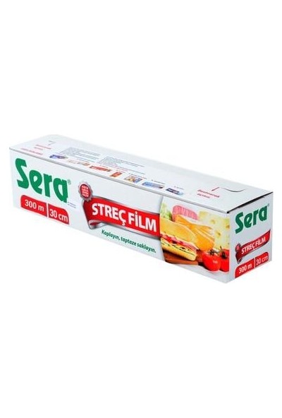 Sera 30X300 mt Streç Film 8 Micron Sera 30X300 mt Streç Film 8 Micron