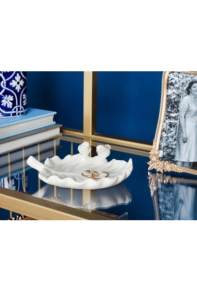 Madame Coco Colombe Bernadine Küçük Dekoratif Tabak