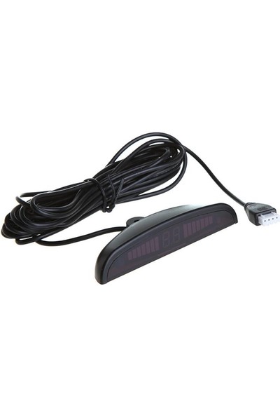 Techmaster Türkçe Ses Ikazlı Dijital Ekranlı Araç Park Sensörü 4 Sensörlü Siyah Techmaster Türkçe Ses Ikazlı Dijital Ekranlı Araç Park Sensörü 4 Sensörlü Siyah