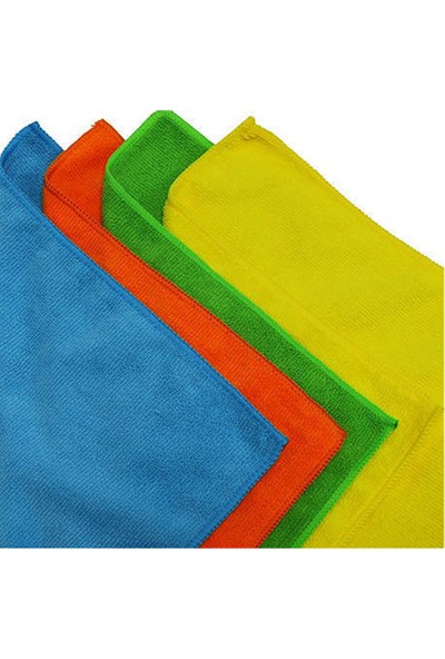 Nistabolje 4 Adet Mikrofiber Genel Temizlik ve Toz Bezi Nistabolje 4 Adet Mikrofiber Genel Temizlik ve Toz Bezi