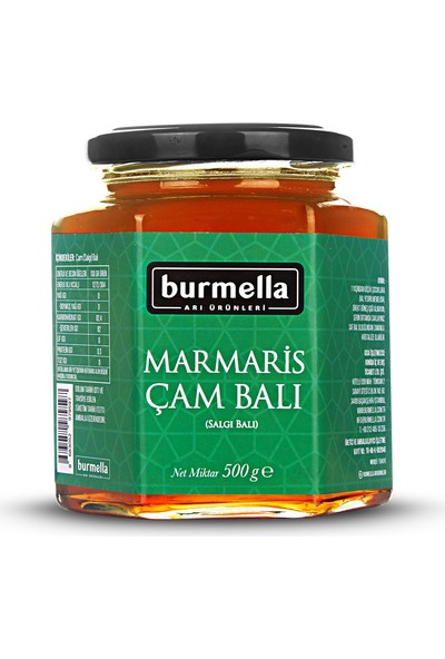 Burmella Özel Seçim Marmaris Çam Balı 500 gr